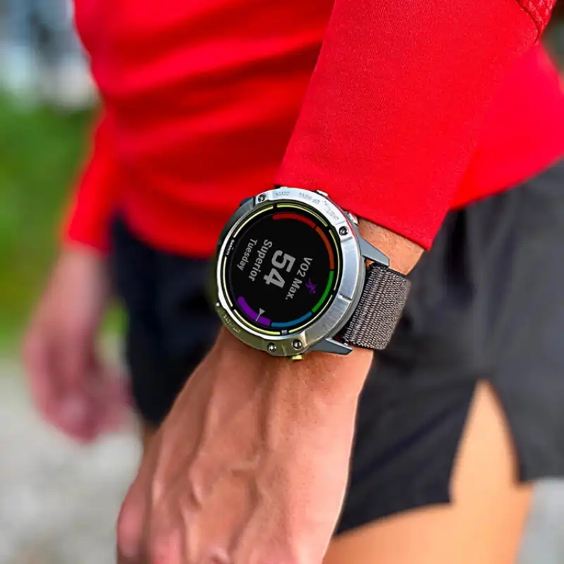 JUAL Garmin Enduro Steel with Gray UltraFit Nylon Strap | Harga ...