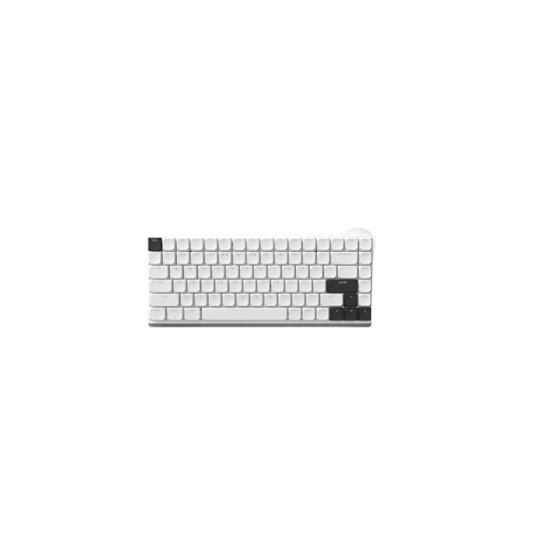 JUAL Neo Melo Keyboard White Low Profile Wireless 75% Mechanical 84 ...