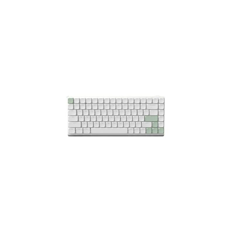 JUAL Neo Melo Keyboard White Low Profile Wireless 75% Mechanical 84 ...