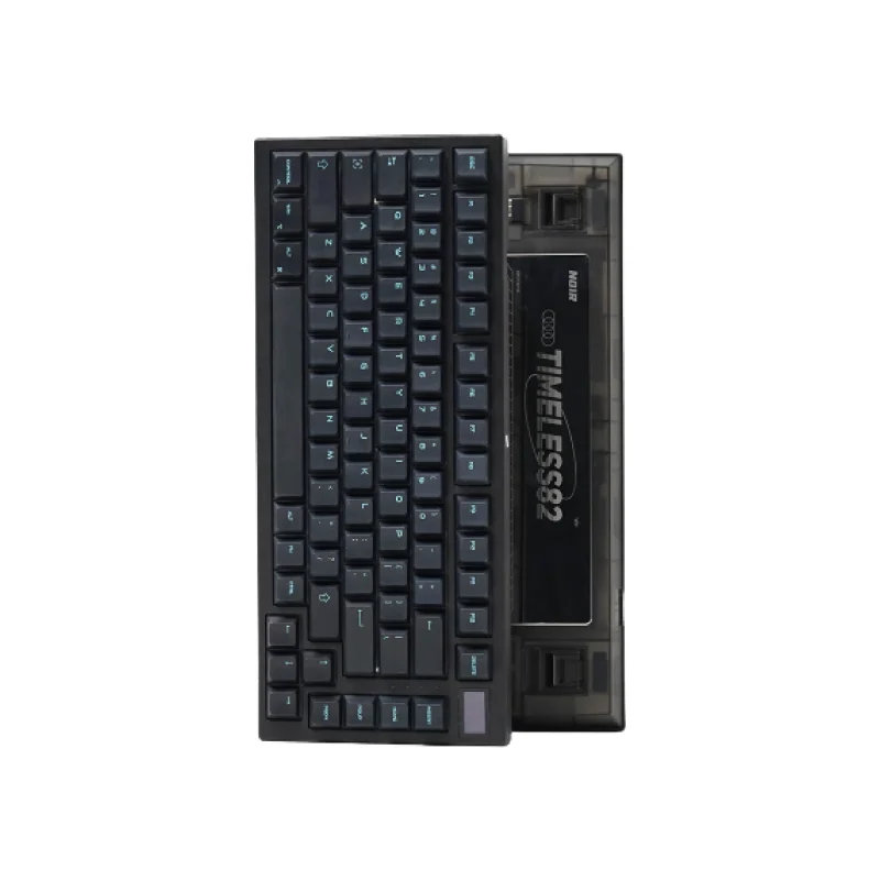 JUAL Noir Timeless82 75% Wireless OLED Mechanical Keyboard Gasket Mount ...