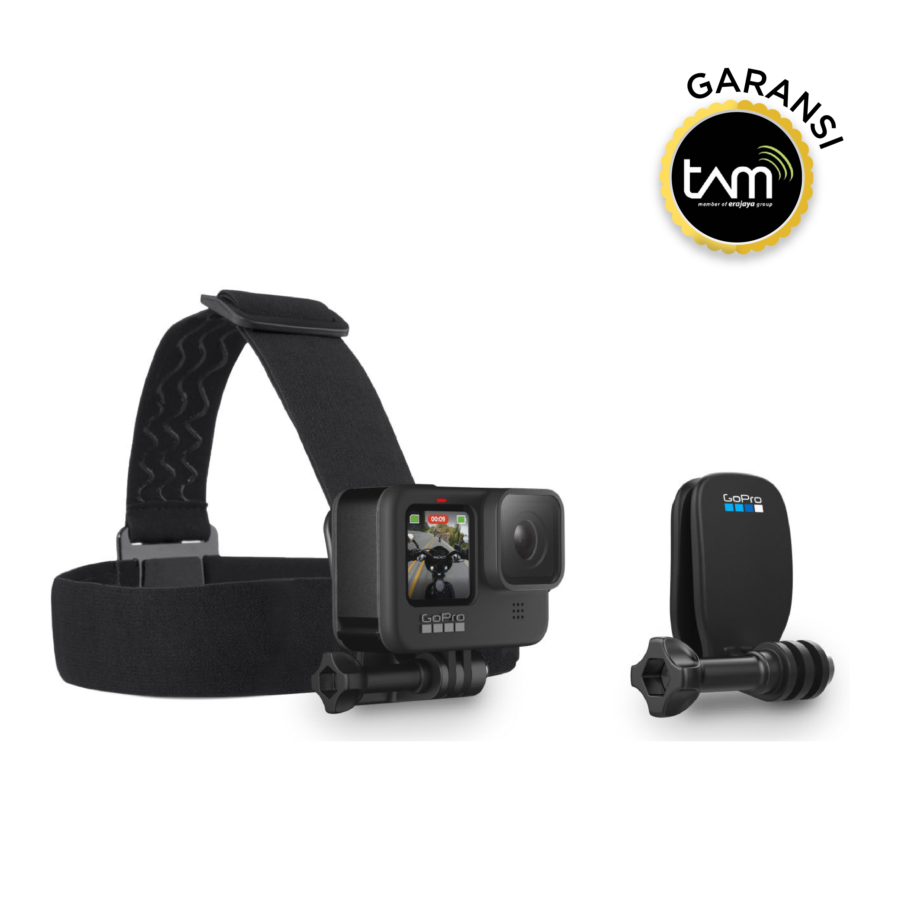 GoPro Head Strap + QuickClip | Authorized Online Retailer | Harga ...